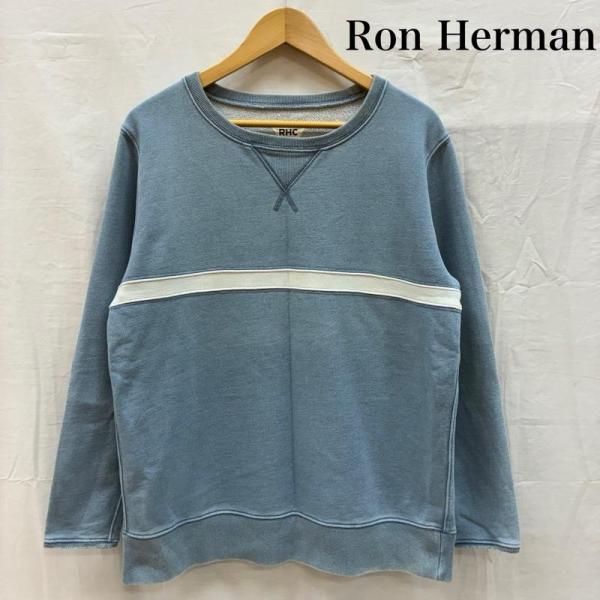 メーカー：ロンハーマン カリフォルニア / Ron Herman California形状：トレーナー / 長袖サイズ：表記サイズ：M肩幅：44 cm、袖丈：58 cm、着丈：65 cm、身幅：52 cmカラー：水色 / ライトブルー柄 /...