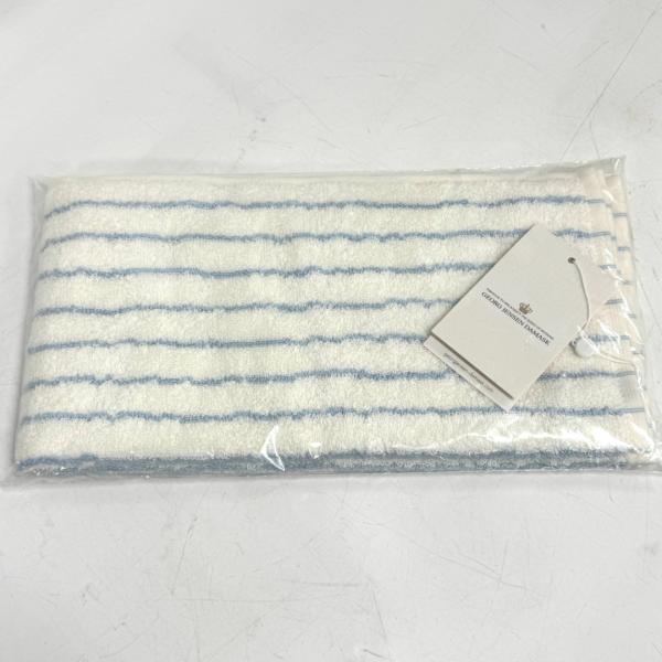【製品仕様】・ブランド：Georg Jensen Damask（ジョージ・ジェンセン・ダマスク）・デザイン：Stripe（ストライプ）・カラー：Light Blue / White（ライトブルー×ホワイト）・サイズ：約 32cm × 60c...