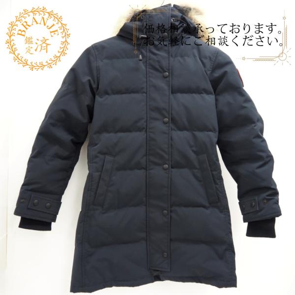 【商品番号】Z0002910【商品ランク】Bランク【ブランド】CANADA GOOSE/カナダグース【型番】3802la【色】ネイビー【素材】コットン/ポリエステル【サイズ】肩幅：約36cm着丈：約76cm身幅：約33cm袖丈：約55cm※...