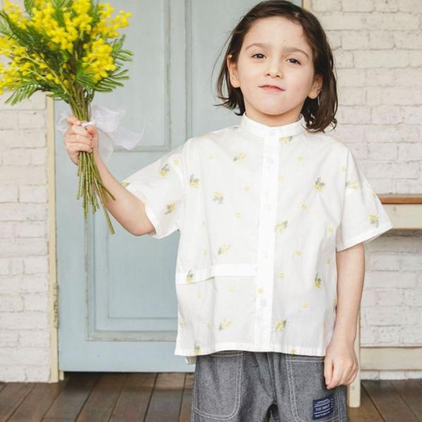 ■素材本体:綿100%　刺繍糸:ポリエステル100%　■原産国中国製■洗濯洗濯機、ドライ不可