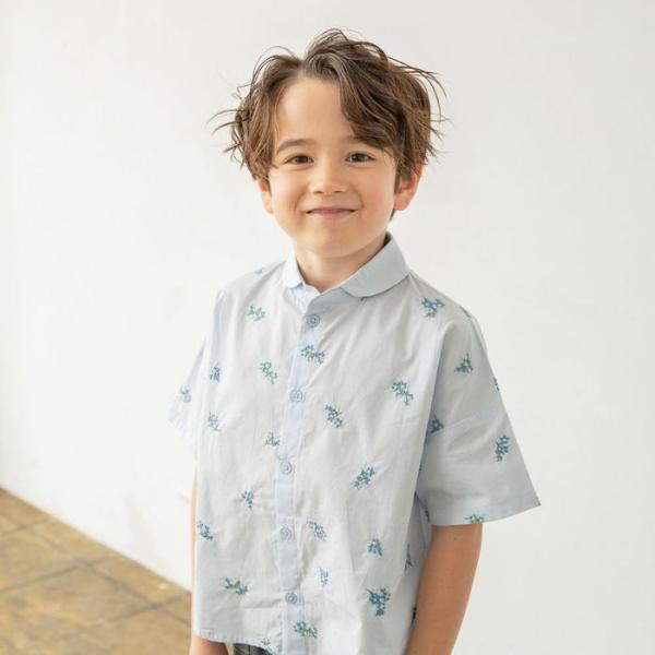 ■素材本体:綿100%　刺繍糸:ポリエステル100%　■原産国中国製■洗濯洗濯機、ドライ不可