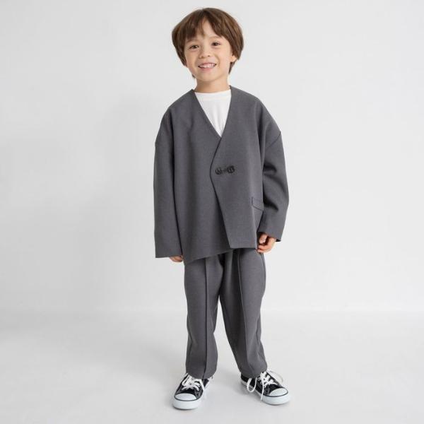 ■素材[ジャケット]:表地:ポリエステル97%　ポリウレタン3%　裏地:ポリエステル100%　[パンツ]ポリエステル97%　ポリウレタン3%■原産国中国製■洗濯洗濯機、ドライ不可