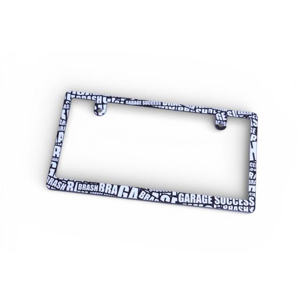 本体 サイズ: 17.5cm x 33.7cm素材: ABS樹脂製注意事項フロント・リアでご使用の場合は２枚購入をお願い致します・普通自動車のリアはフレームの封印部分をカットして取り付け可能です。材質：ABS樹脂 UVプリント【車検対応品】...