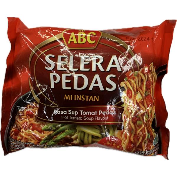 検索用キーワード【mi ABC/Sup Tomat Pedas/Hot Tomato Soup/Hot/Tomato/Soup/Indonesia/インスタントラーメン/ピリ辛トマト風味/ピリ辛/トマト/インドネシア】