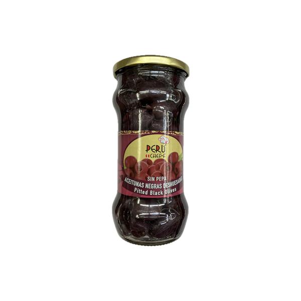 検索用キーワード【PERU CHEFF/ACEITUNAS/NEGRAS/DESHUESADAS/Pitted/Black Olives/ブラックオリーブ/種なし/ペルー】