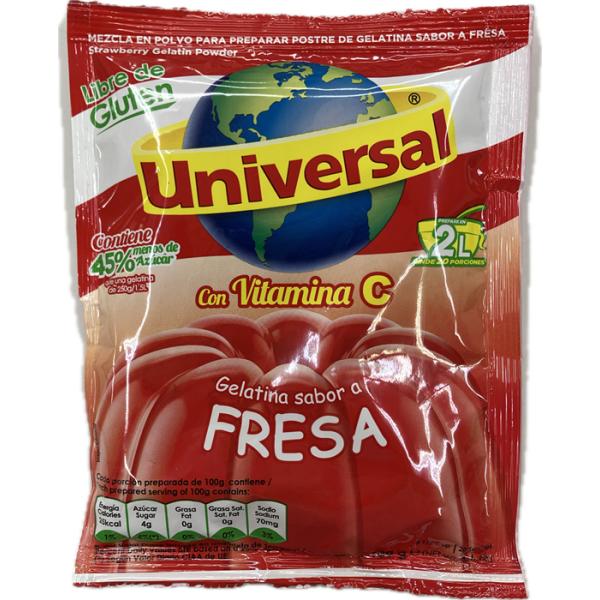 検索用キーワード【Universal/Gelatina/FRESA/Peru/ゼリーの素/いちご/ペルー】