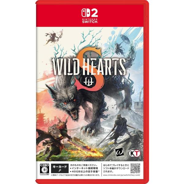 「商品情報」■ハンティングアクションゲーム『WILD HEARTS』がNintendo Switch 2に登場！本作は、ハンティングアクションゲーム『WILD HEARTS』のNintendo Switch 2版です。和風の世界を舞台に、8...