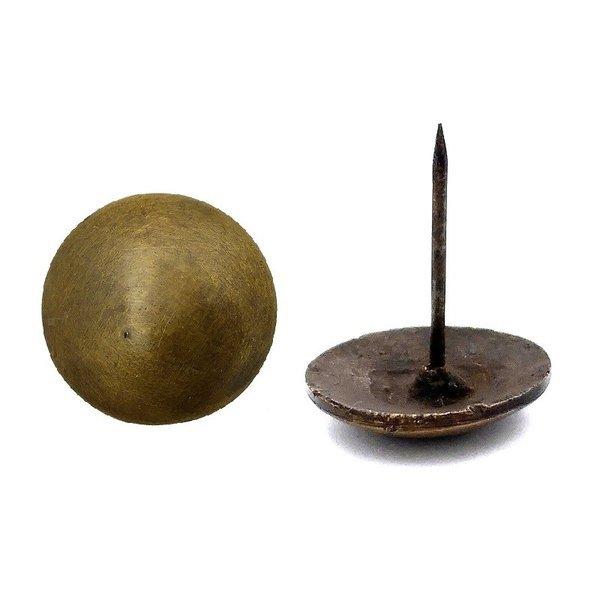 太鼓鋲A AA009サイズ：直径29mm鋲長さ：30ｍｍ （長さが異なる場合もございます）材質真鍮カラーアンティークゴールド(color:antique)付属品なし商品の特徴オイルステイン塗装です。着色には炭、植物オイルを使用しています。炭...