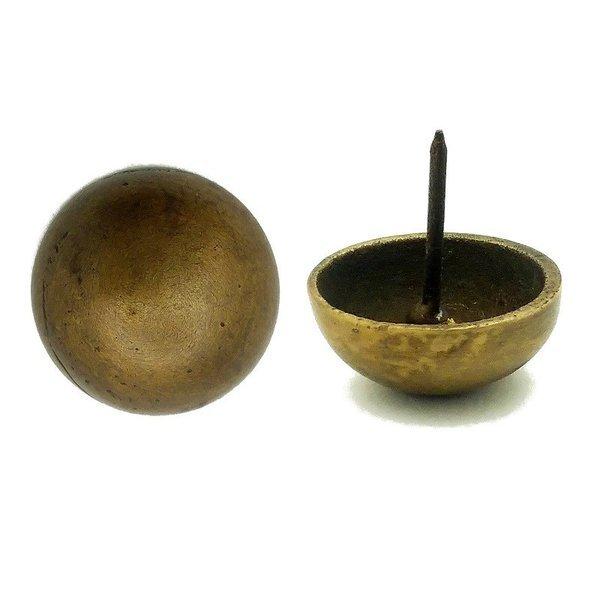 太鼓鋲 AA012サイズ：直径28mｍ鋲長さ：17ｍｍ （長さが異なる場合もございます）材質真鍮カラーアンティークゴールド(color:antique)付属品なし商品の特徴オイルステイン塗装です。着色には炭、植物オイルを使用しています。炭の...