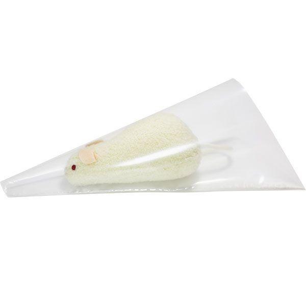 経済的なPEポリエチレン製のディスポ（使い捨て）タイプの拘束衣です。ラットの採血、薬物投与、処置時に便利です。この拘束衣ならフィルムの上から注射することができます。また、フィルムで覆っていますので糞や尿との接触を防止することができます。円錐...