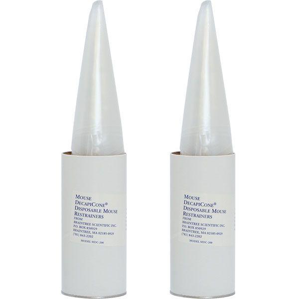 経済的なPEポリエチレン製のディスポ（使い捨て）タイプの拘束衣です。マウスの採血、薬物投与、処置時に便利です。この拘束衣ならフィルムの上から注射することができます。また、フィルムで覆っていますので糞や尿との接触を防止することができます。円錐...