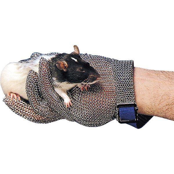 ■ステンレス製で網目状のフレキシブルな手袋です。■動物を扱う際に実験者の手を保護し、かつ操作性も優れています。■ベルトで調節可能です。■ゆとりのあるサイズになっているため、メッシュグローブの下に外科用グローブを着用することも可能です。■革製...