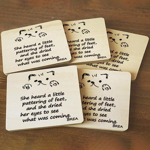 北海道で製作しています焼印で柄を入れたナチュラルコースター５枚セットです■商品サイズ85×85×厚さ5mm（厚さは板によって誤差があります）■材質合板使用木目、色合いなどが1つ1つ違います  <検索用関連ワード>カフェ風 北欧風...