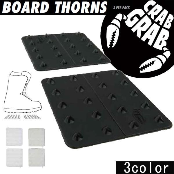 商品名：2016-2017 CRAB GRAB / BOARD THORNS人気のデッキパットブランドでデザイン性のみならず、ライダー達がハードなワンフットトリックやグラブでその機能性も証明している。※貼付け時にはボードデッキ面の汚れや油分...