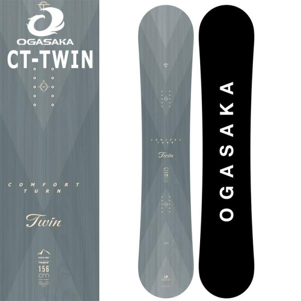 26-27 OGASAKA/オガサカ CT-TWIN シーティーツイン メンズ レディース ツインチップ 国産 スノーボード 板 2027 予約商品