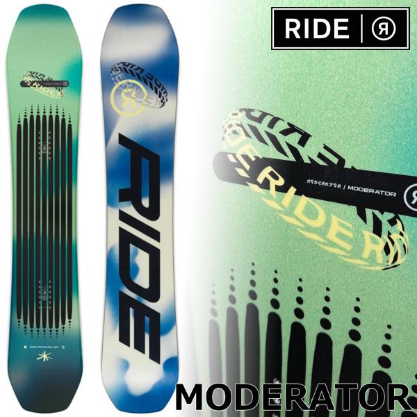 25-26 RIDE/ライド MODERATOR モデレーター メンズ レディース スノーボード パウダー 板 2026