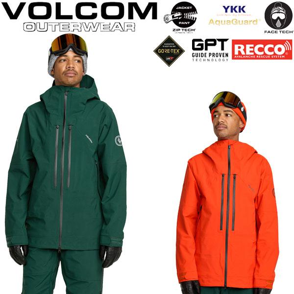 25-26 VOLCOM/ボルコム ANYOX GUIDE GORE PRO SHELL jacket メンズ レディース 防水ジャケット ゴアテックス スノーボードウェア スノーウェアー 2026