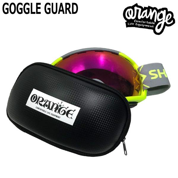 ORANGE/オレンジ GOGGLE GUARD ゴーグルガード スノーボード スキー ゴーグルケース コンパクト メール便対応