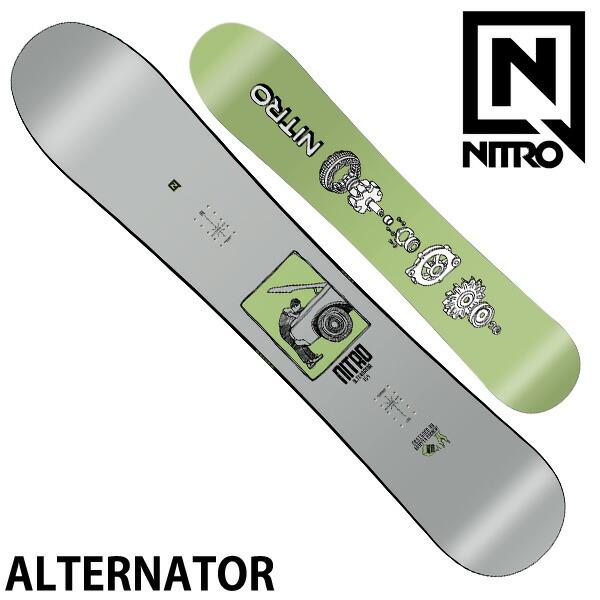 25-26 NITRO/ナイトロ ALTERNATOR オルタネーター メンズ スノーボード パウダー 板 2026