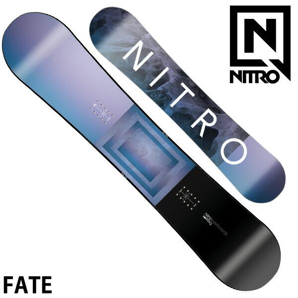 25-26 NITRO/ナイトロ FATE フェイト レディース スノーボード フリーラン 板 2026