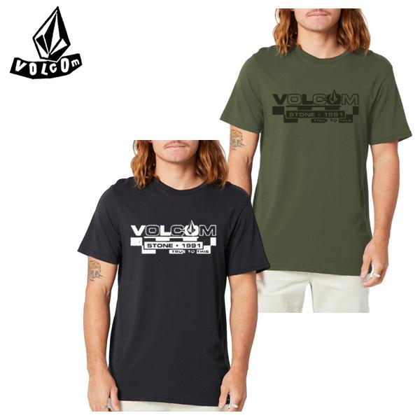 VOLCOM SLAP DASH SHORT SLEEVE TEE A5002201 ボルコム  Tシャツ 夏用 半袖 メンズ サーフィン メール便対応