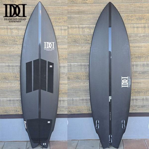 サーフボード ダイアモンドヘッド / DIAMOND HEAD ウィングフィッシュ フルカーボン 5’10” デッキパッド付 西濃運輸営業所止め 送料無料