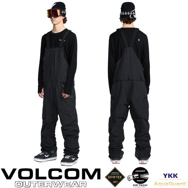 25-26 VOLCOM/ボルコム RAIN GORE-TEX BIB overall メンズ レディース 防水ビブパンツ ゴアテックス スノーボードウェア スノーウェアー 2026