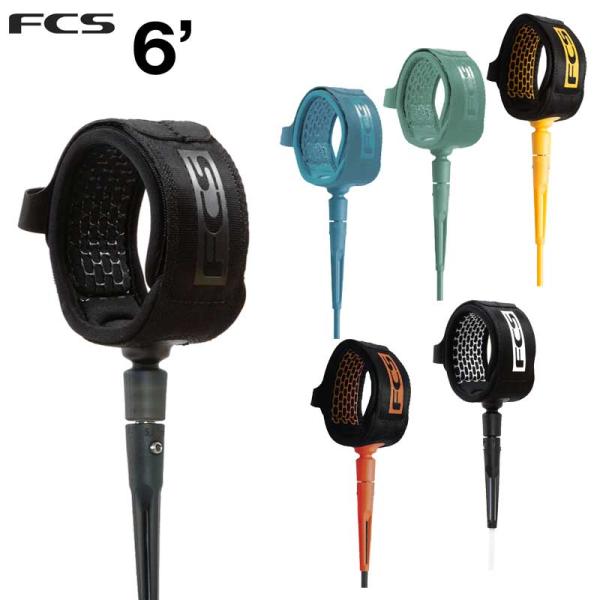 FCS ALL ROUND ESSENTIAL LEASH 6' / エフシーエス オールラウンド リーシュコード サーフィン サーフボード
