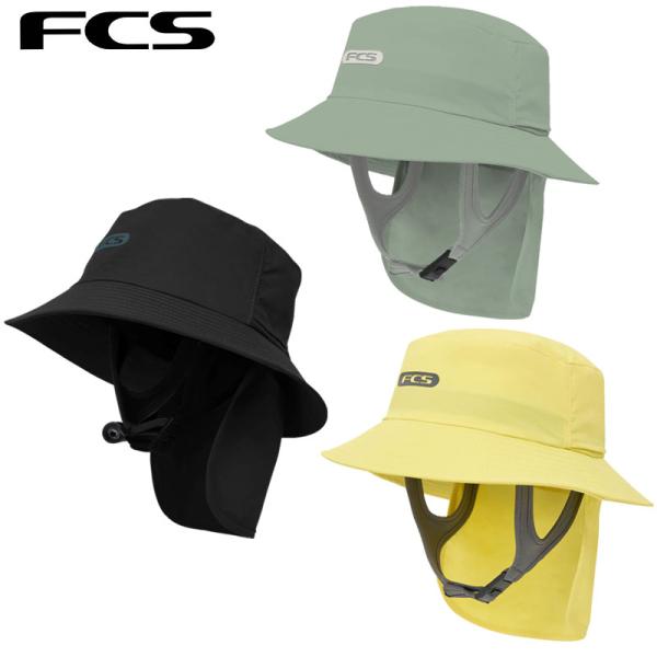 FCS ESSENTIAL SURF BUCKET HAT / エフシーエス エッセンシャル サーフ バケットハット 帽子 サーフィン サップ SUP