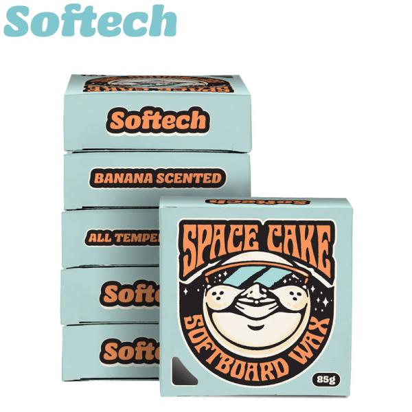 SOFTECH SPACE CAKE SOFTBOARD WAX / ソフテック スペース ケーキ ソフトボード ワックス サーフィン メール便対応