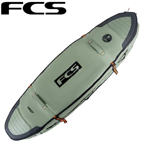 FCS TRAVEL 4 SHORTBOARD FISH WHEELIE COVER 6'7 / エフシーエス トラベル4 ボードカバー ショートボード フィッシュ ボードケース ハードケース サーフボード サーフィン