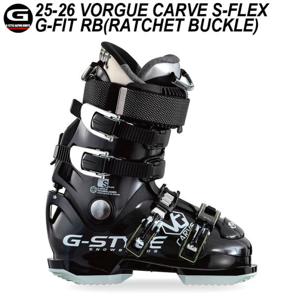 25-26 G-STYLE / ジースタイル VORGUE CARVE RB G-FIT ボーグカーブ ラチェット メンズ レディース アルペンハードブーツ スノーボード 2026