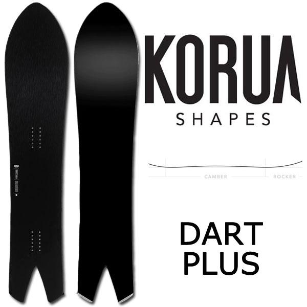KORUA shapes/コルアシェイプス DART PLUS ダートプラス メンズ スノーボード パウダー カービング 板 2026
