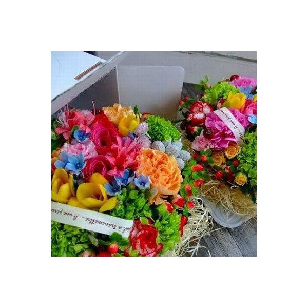 ◆商品サイズ:直径×高さ　約18cm×10cm*生花のためサイズはあくまでも目安になります。◆BOXサイズ：W19cm×D19cm×H15cm*5号サイズです。◆花材：おまかせになります。◆容器：バスケット*バスケットは予告なく変わる場合が...