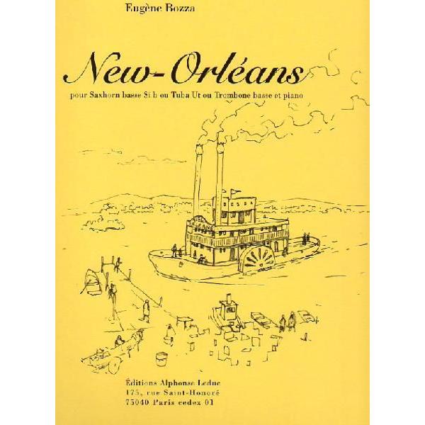 Eugene Bozza：New Orleans pour Saxhorn basse Si b ou Tuba Ut ou Trombone basse et Pfボザ：ニュー・オーリンズ■出版社：Leduc（ルデュック）■Saxhorn...