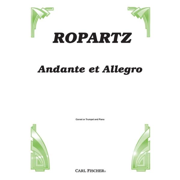Joseph Guy Ropartz：Andante et Allegroロパルツ：アンダンテとアレグロ■出版社：Carl Fischer（カール・フィッシャー）■輸入楽譜 ■楽譜は新品ですが、輸入商品のため入荷時による角の折れや日焼けがあ...