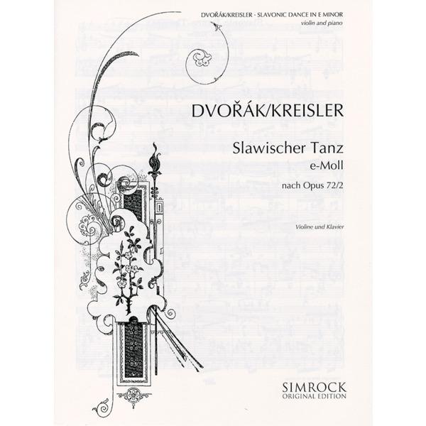 Antonin Dvorak：Slavischer Tanz（Slavonic Dance） Nr. 2 e-moll - aus dem Slavische Tanze op. 72 Nr. 2 ドヴォルザーク：スラヴ舞曲 ホ短調 op....