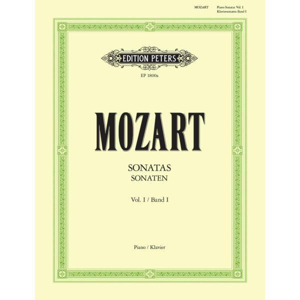 Wolfgang Amadeus Mozart：Sonaten Bd. 1（Nr. 1 - 10）モーツァルト：ピアノ・ソナタ集 第1巻（Nr. 1 - 10）■出版社：Peters（ペータース）■校訂・編集 / 編曲：Martiensse...