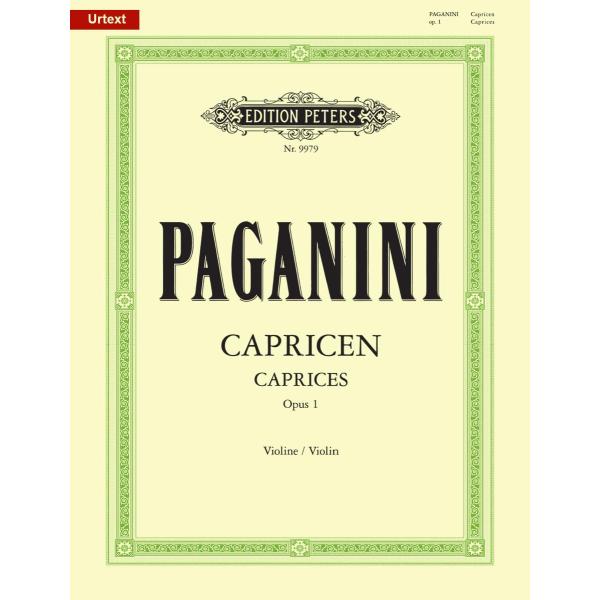 Niccolo Paganini：24 Caprices op. 1パガニーニ：24のカプリス op. 1■出版社：Peters（ペータース）■校訂・編集 / 編曲：Hertel,K.（ヘルテル）■輸入楽譜 ■楽譜は新品ですが、輸入商品のた...