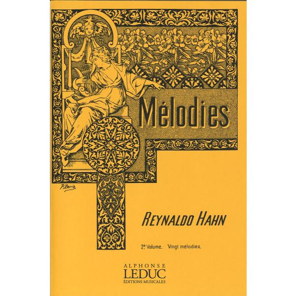 Reynaldo Hahn：Melodies Vol. 2 - 20 Melodies（M）アーン：歌曲集 第2巻 - 20の歌曲（中声用）■出版社：Heugel（ウジェル）■編成：Medium Voice, Pf■使用言語：仏語■曲目：・...