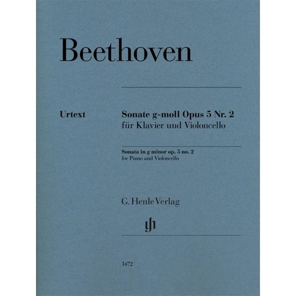 Ludwig van Beethoven：Sonate Nr. 2 g-moll op. 5 - 2ベートーヴェン：チェロ・ソナタ 第2番 ト短調 op. 5 - 2■出版社：Henle（ヘンレ）■校訂・編集 / 編曲：Jens Dufne...