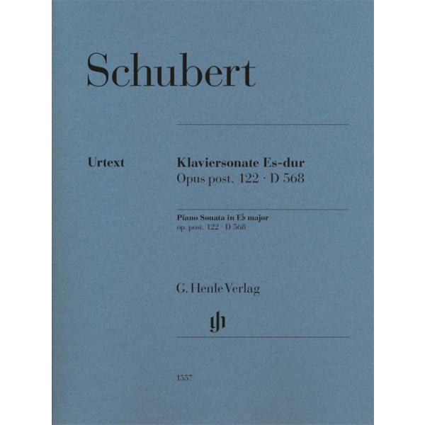 Franz Schubert：Sonate Es-dur D 568 - op. 122シューベルト：ピアノ・ソナタ 変ホ長調 D 568 - op. 122■出版社：Henle（ヘンレ）■校訂・編集 / 編曲：Dominik Rahmer...