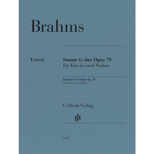 Johannes Brahms：Sonate G-dur op. 78ブラームス：ヴァイオリン・ソナタ ト長調 op. 78■出版社：Henle（ヘンレ）■校訂・編集 / 編曲：Bernd Wiechert■編成：Vn, Pf■運指：Vn ...