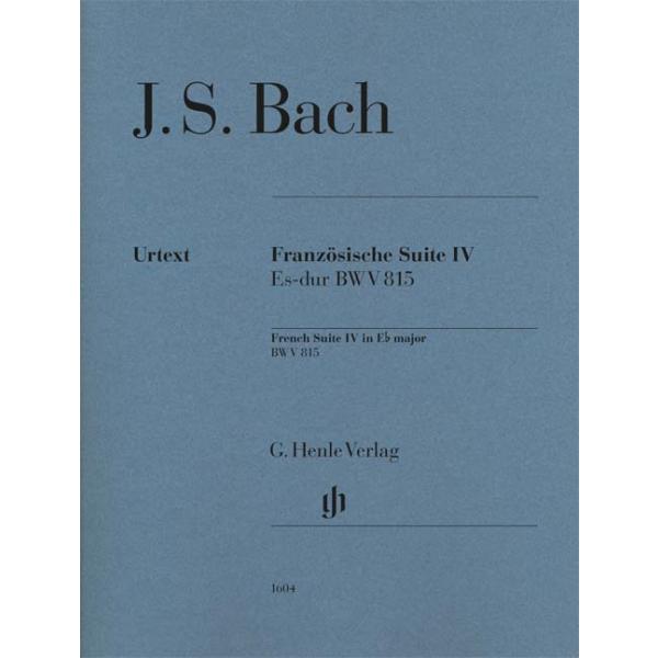 Johann Sebastian Bach：Franzosische Suiten IV, Es-dur BWV 815バッハ：フランス組曲 第4番 変ホ長調 BWV 815■出版社：Henle（ヘンレ）■校訂・編集 / 編曲：Ullric...