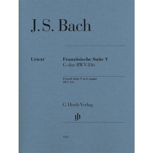 Johann Sebastian Bach：Franzosische Suiten Nr, 5 G-dur BWV 816バッハ：フランス組曲 第5番 ト長調 BWV 816■出版社：Henle（ヘンレ）■校訂・編集 / 編曲：Ullric...