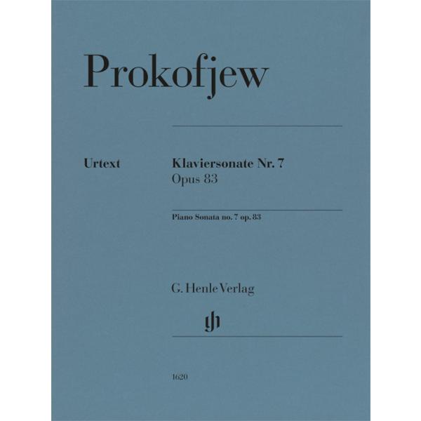 Sergei Prokofiev（Prokofieff）：Sonate Nr. 7 op. 83輸入楽譜／ピアノ／プロコフィエフ：ピアノ・ソナタ 第7番 op. 83■出版社：Henle（ヘンレ）■校訂・編集 / 編曲：Claudia He...