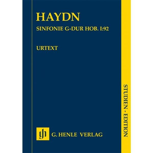 Franz Joseph Haydn：Symphonie（Symphony） Nr. 92 G-dur Hob.I:92 "Oxford"ハイドン：交響曲 第92番 ト長調 Hob.I:92「オクスフォード」■出版社：Henle（ヘンレ）■...