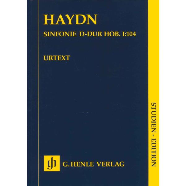 Franz Joseph Haydn：Symphonie（Symphony） Nr. 104 D-dur Hob.I:104 "London"ハイドン：交響曲 第104番 二長調 Hob.I:104 「ロンドン」■出版社：Henle（ヘンレ...