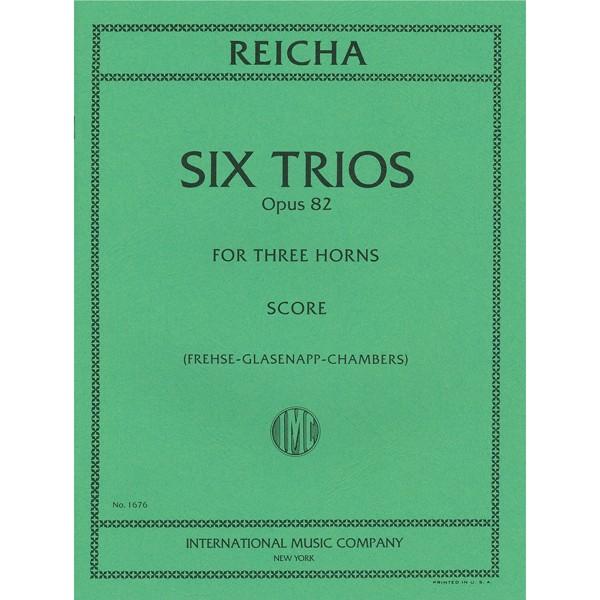 Eugen Reiche：6 Trios op. 82ライヒャ（レイハ）：6つの三重奏曲 op. 82■出版社：IMC / International Music Company（インターナショナル・ミュージック）■編成：3 Hr■輸入楽譜...