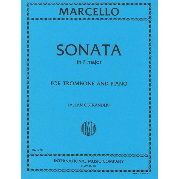 Benedetto Marcello：Trombone Sonata F-durマルチェロ：トロンボーン・ソナタ ヘ長調■出版社：IMC / International Music Company（インターナショナル・ミュージック）■校訂・...